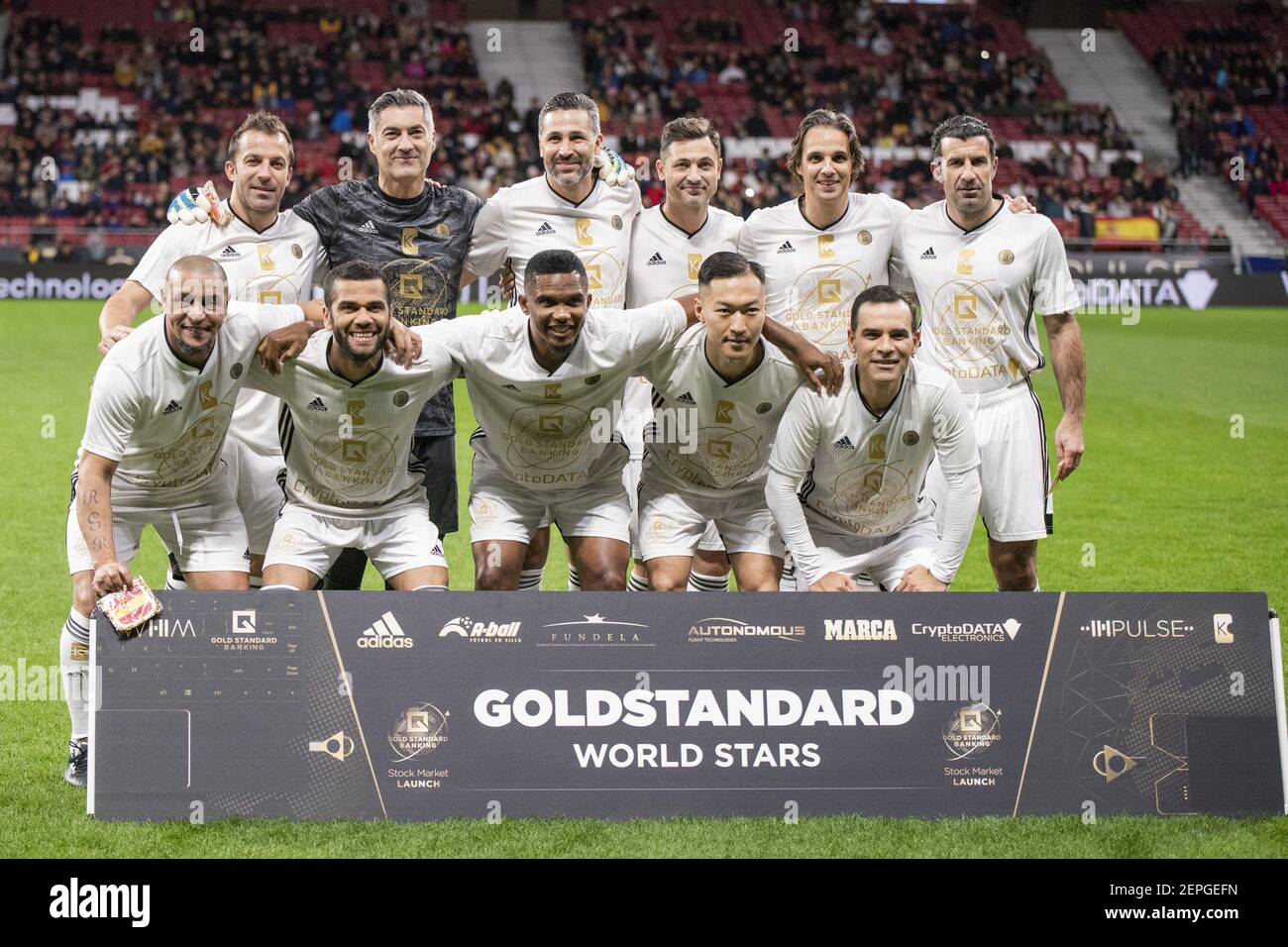 The objective of Spanish National Team Legends vs Goldstandard Legends ...