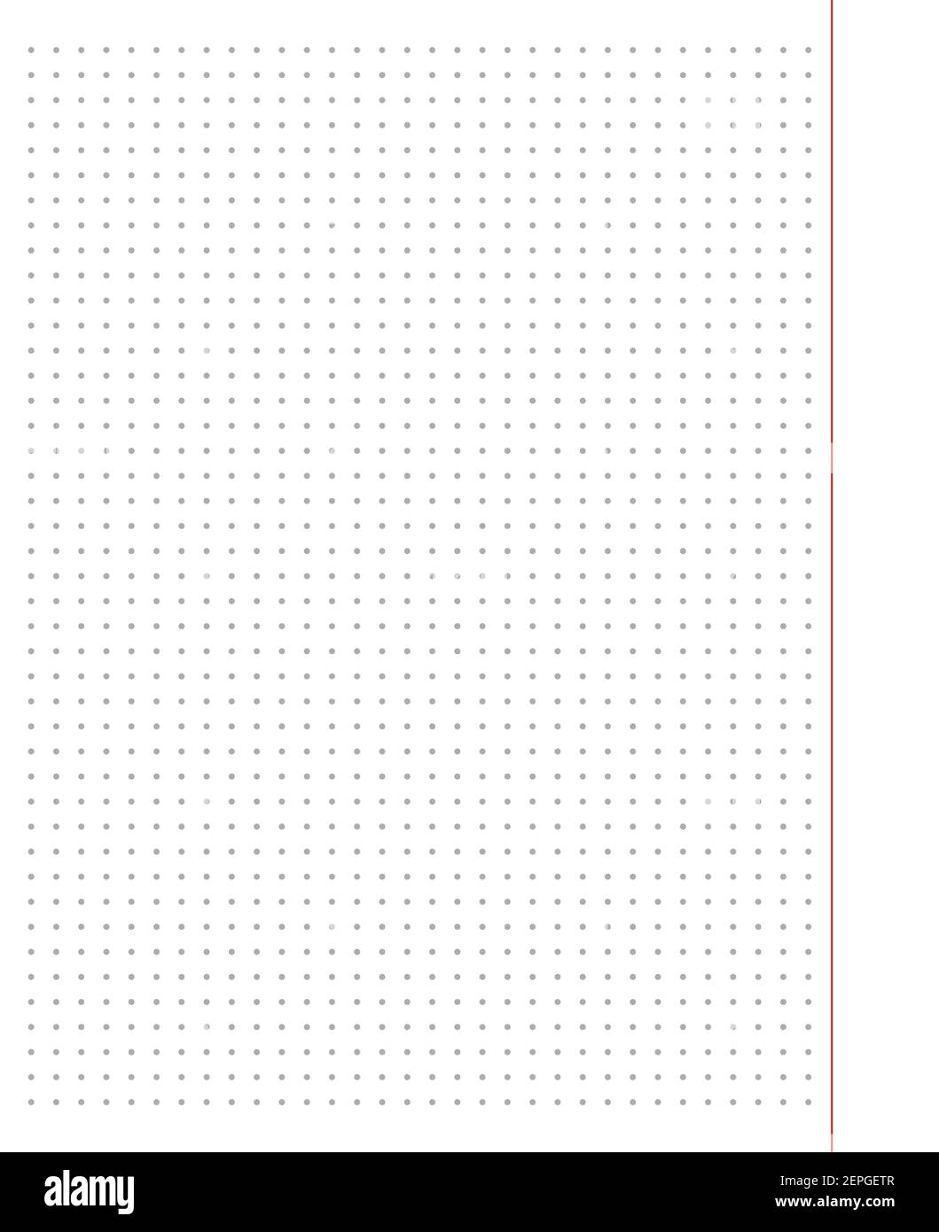 Grid paper. Dotted grid on white background. Abstract dotted ...