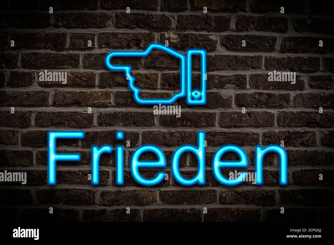 Hand peace zeichen hi-res stock photography and images - Alamy