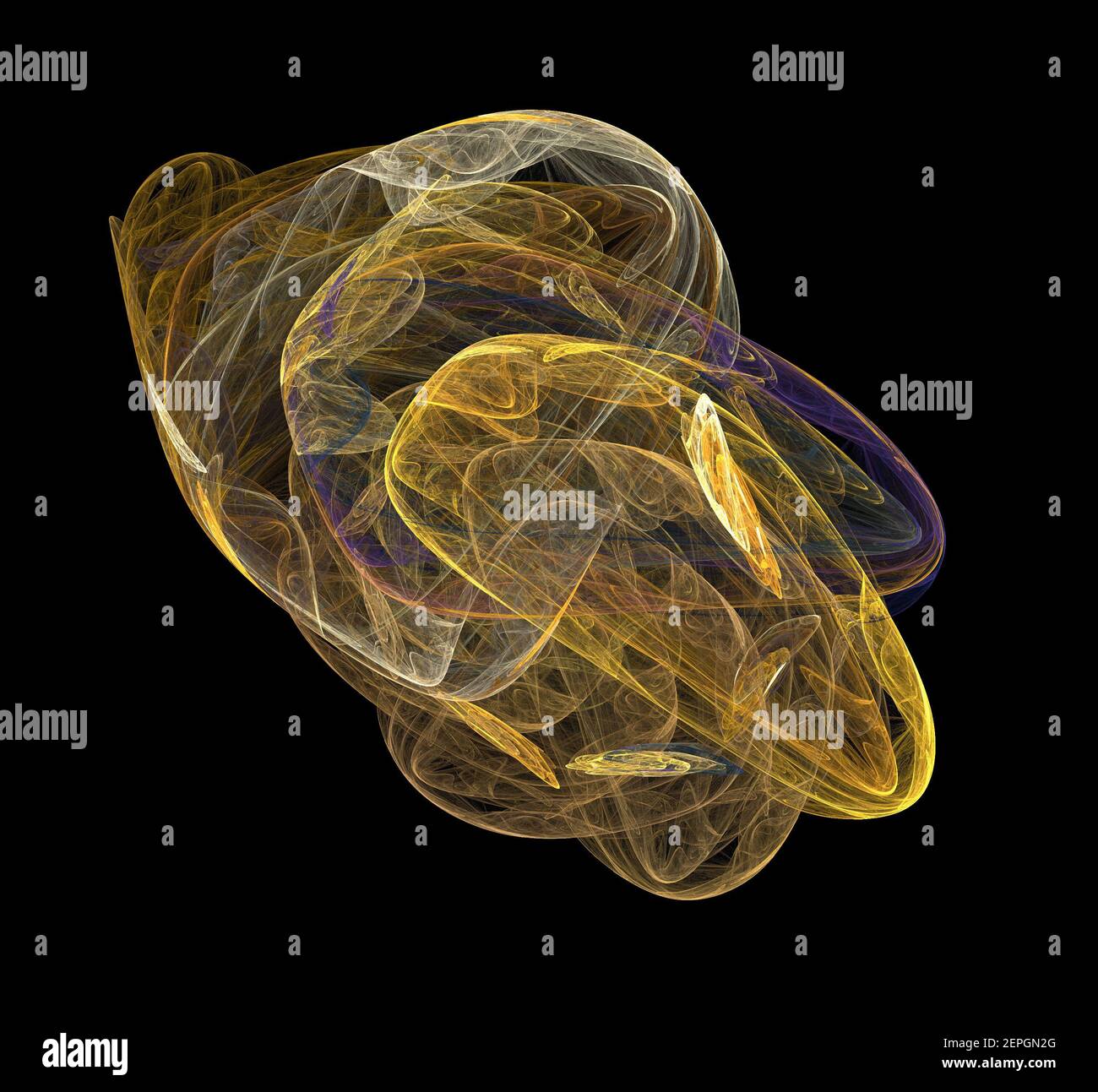 image of one Illustration of digital fractal Stock Photo - Alamy