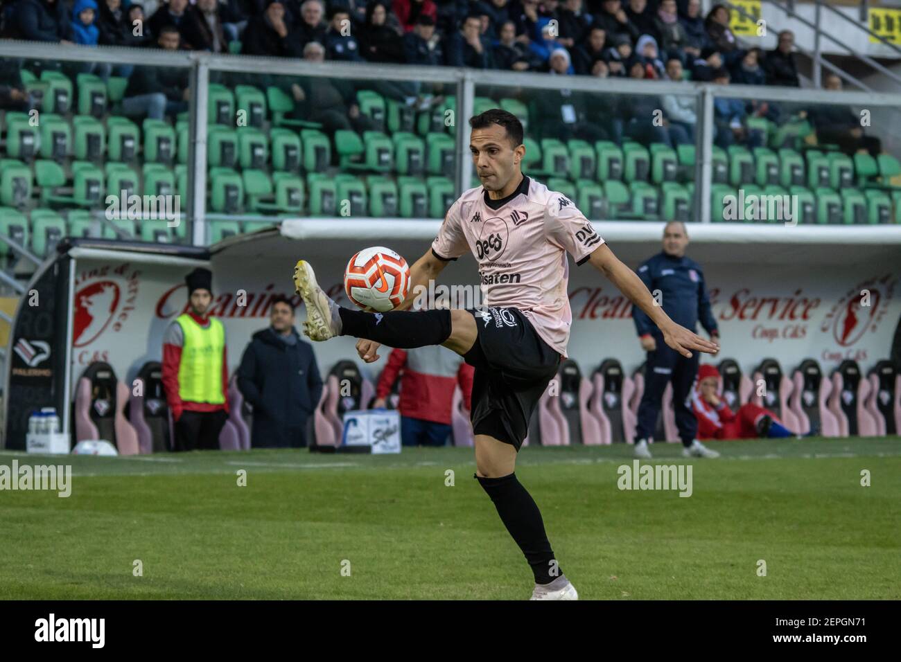 Luca Ficarotta during SSD Palermo vs ASD Troina at Stadio Renzo Barbera ...