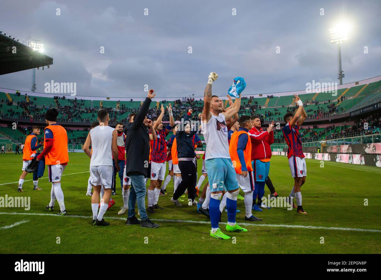 SSD Palermo vs ASD Troina at Stadio Renzo Barbera. (Photo by Antonio ...