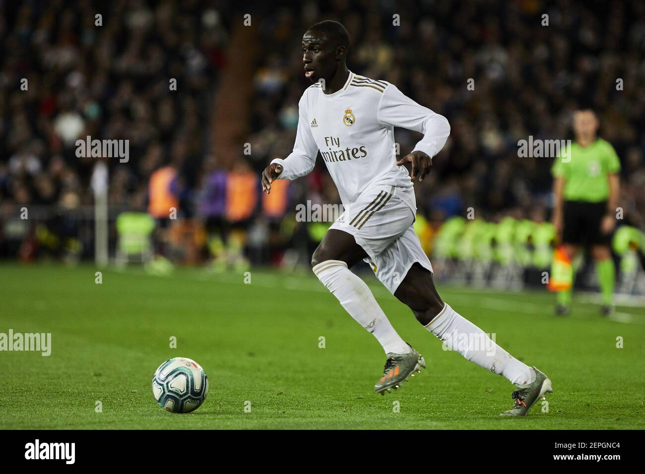 Ferland Mendy of Real Madrid during La Liga match between Real Madrid ...