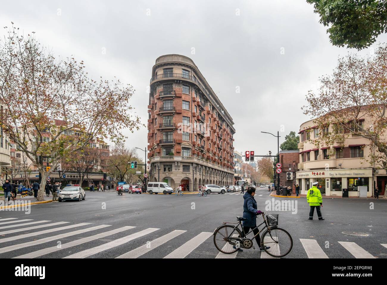 View of the renovated and refurbished Wukang Mansion, also known as ...