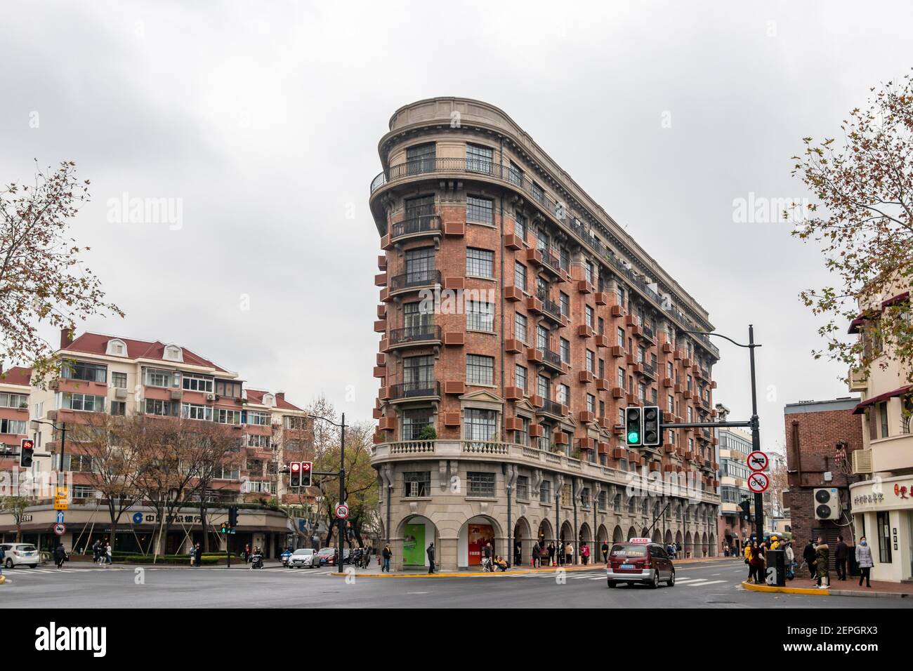 View of the renovated and refurbished Wukang Mansion, also known as ...