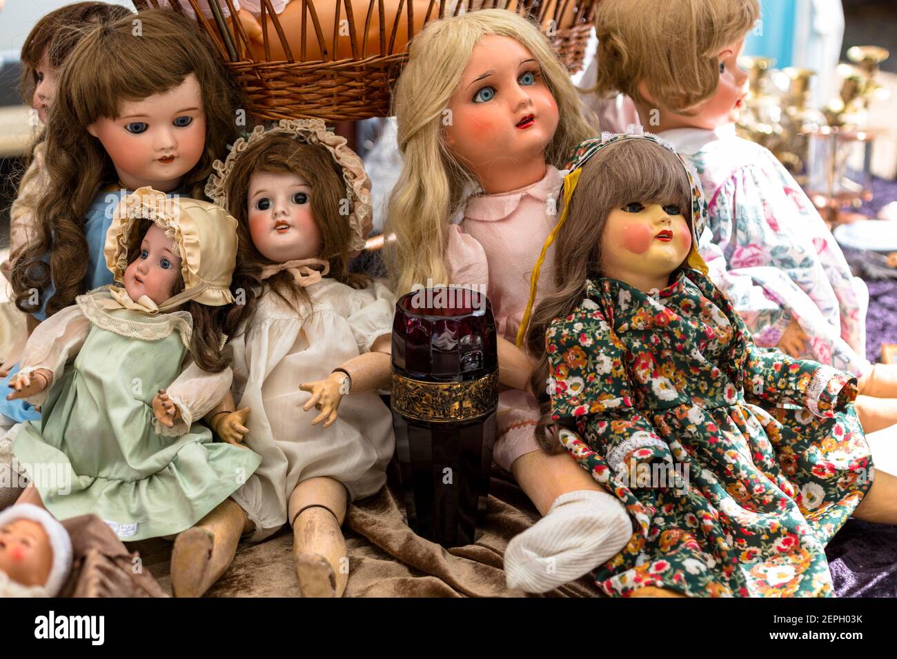 Old dolls hi-res stock photography and images - Alamy