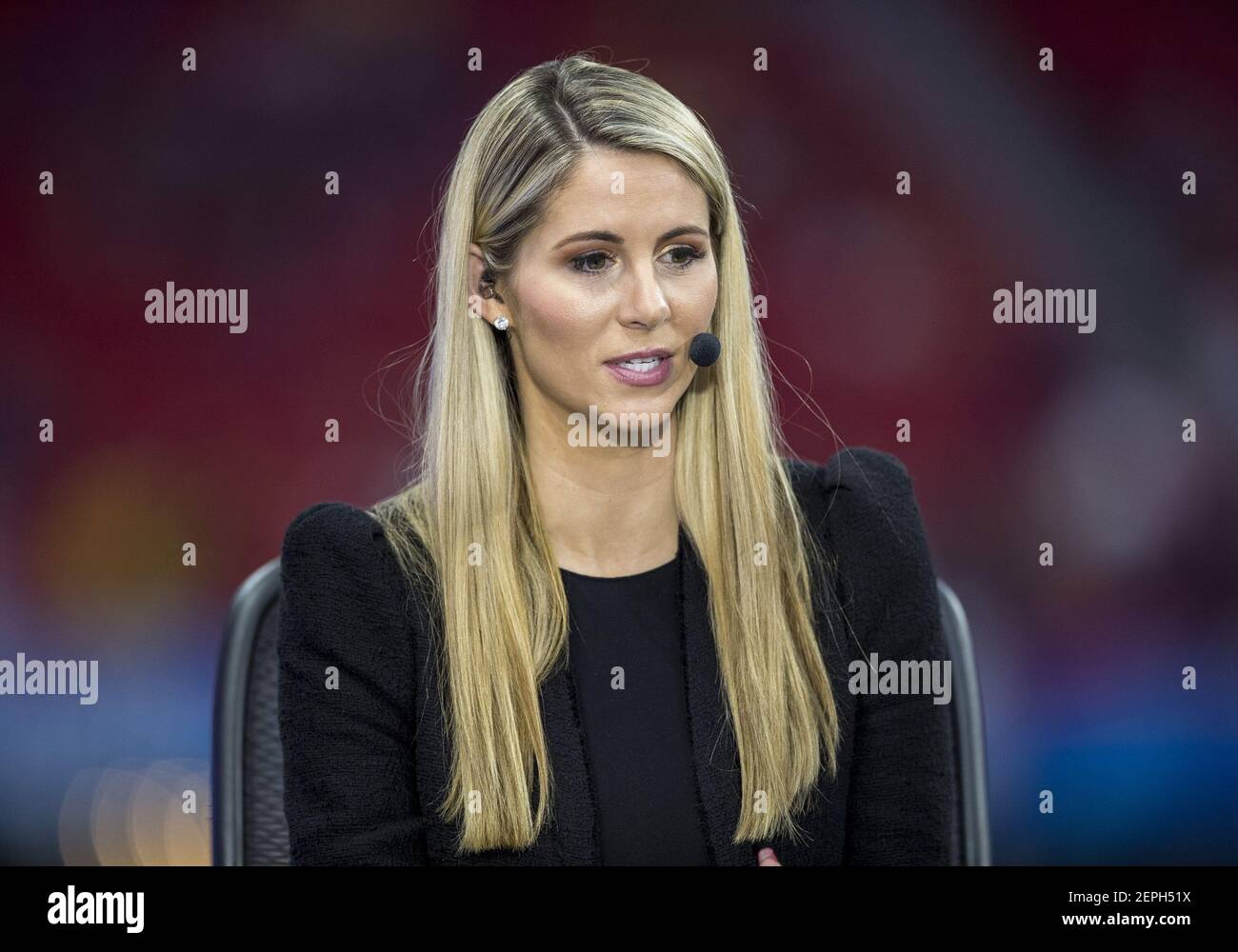 December 28, 2019: SEC Network personality and host Laura Rutledge ...