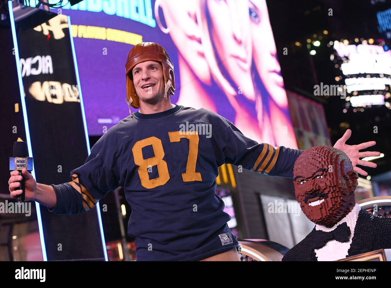 NEW YORK CITY - DECEMBER 31: Rob Gronkowski appears on FOX’S NEW YEAR’S ...