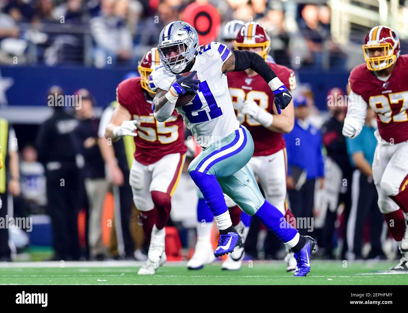 December 29th, 2019:.Dallas Cowboys running back Ezekiel Elliott (21 ...