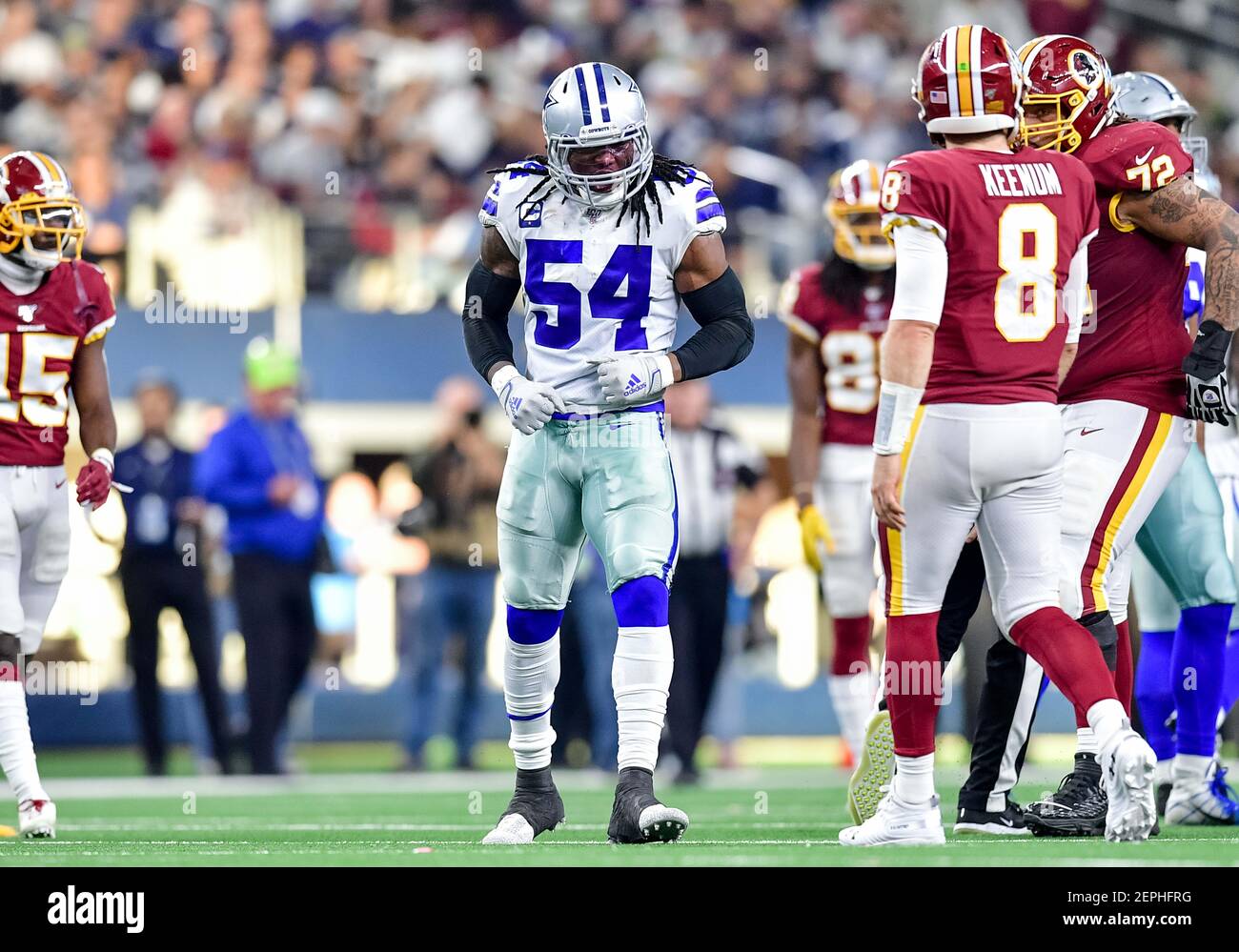 December 29th, 2019:.Dallas Cowboys linebacker Jaylon Smith (54 ...