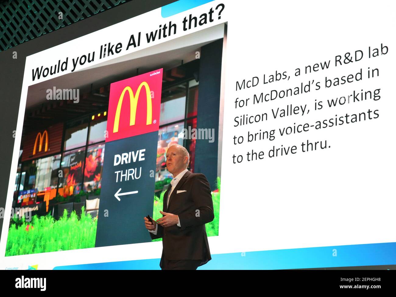 Steve Koenig VP, Research, Consumer Technology Association, speaks ...