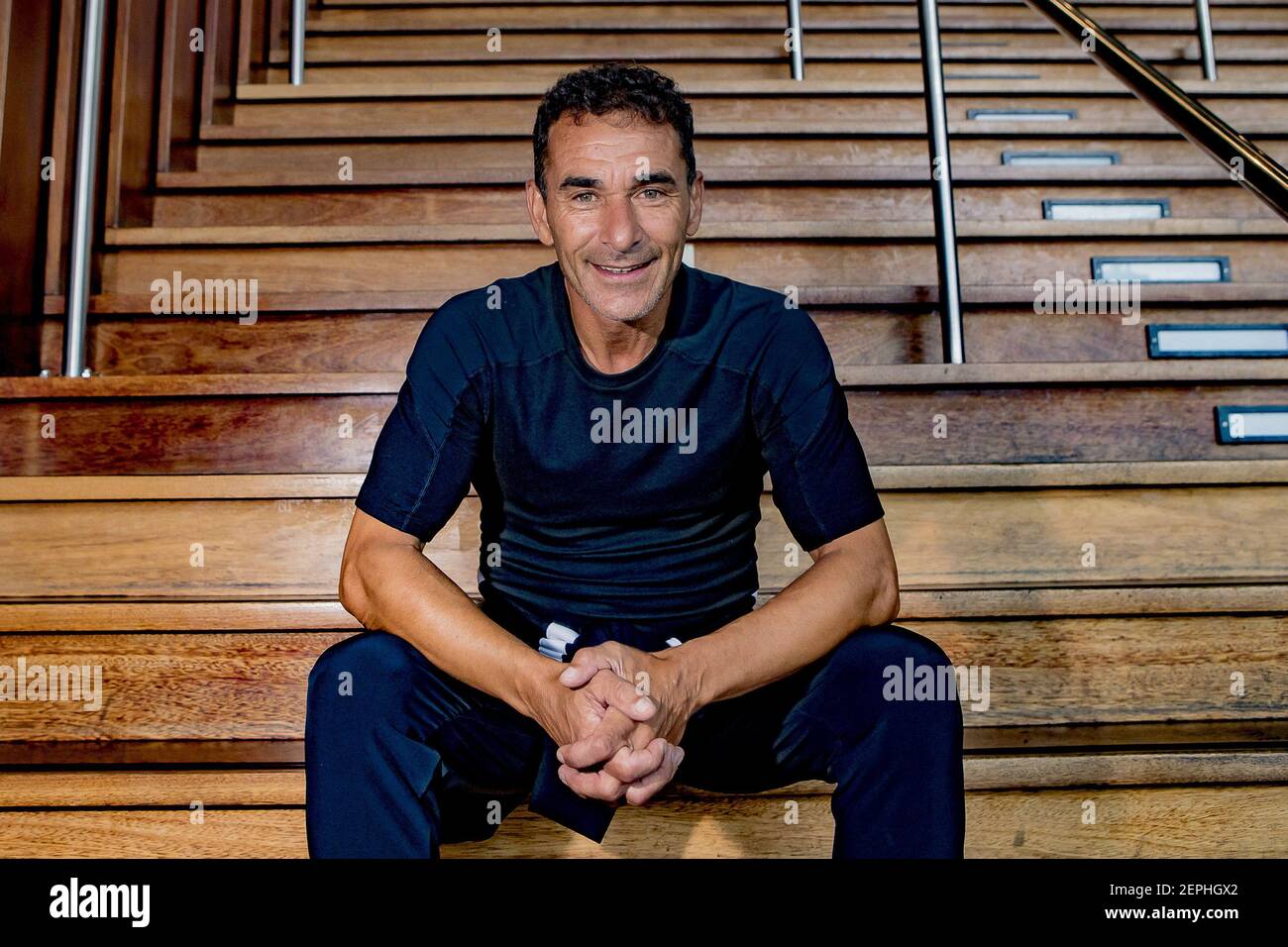 AMSTERDAM, portrait of Gerald Vanenburg, former Ajax player, football ...