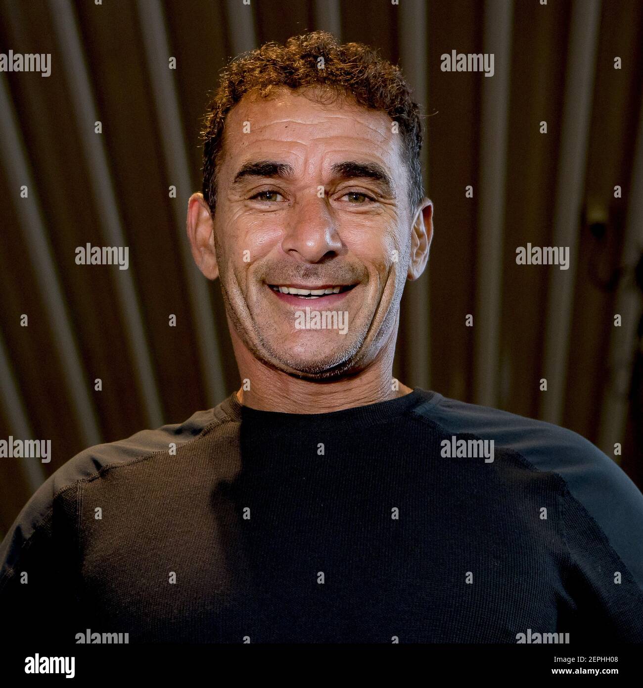 AMSTERDAM, portrait of Gerald Vanenburg, former Ajax player, football ...