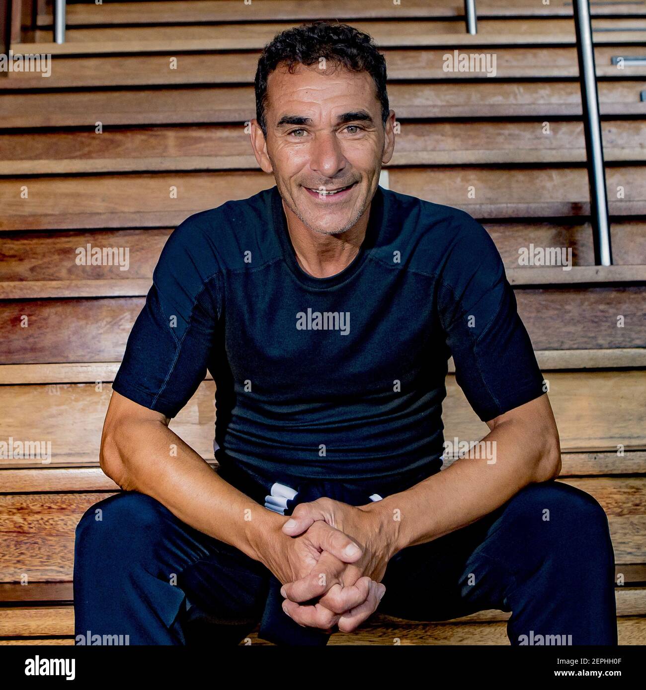 AMSTERDAM, portrait of Gerald Vanenburg, former Ajax player, football ...