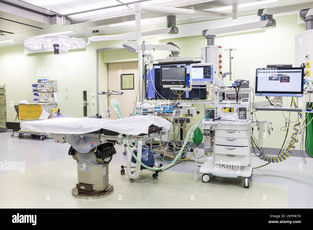Hospital First aid detachment, SER. Operating room. (Photo by Pro Shots ...