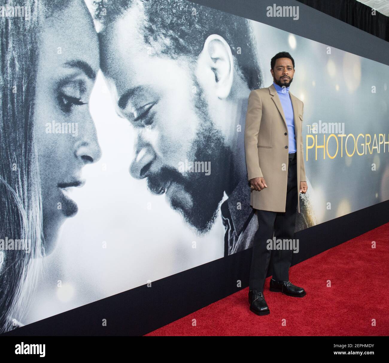 Actor Lakeith Stanfield attends "The Photograph" World Premiere at SVA ...