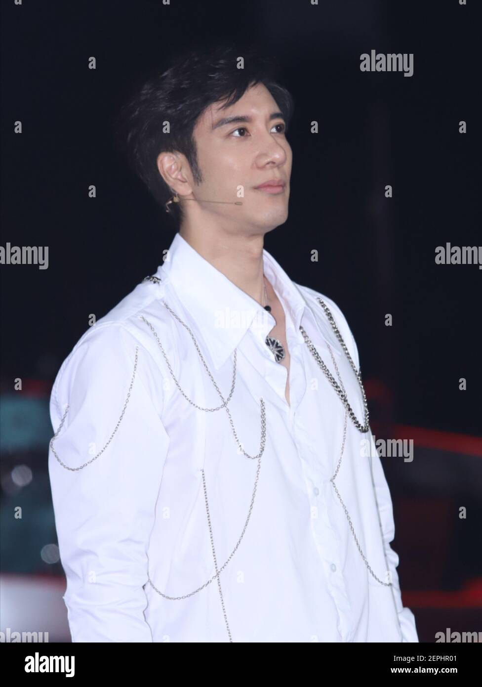 --FILE--Chinese-American singer-songwriter Wang Leehom attends the ...