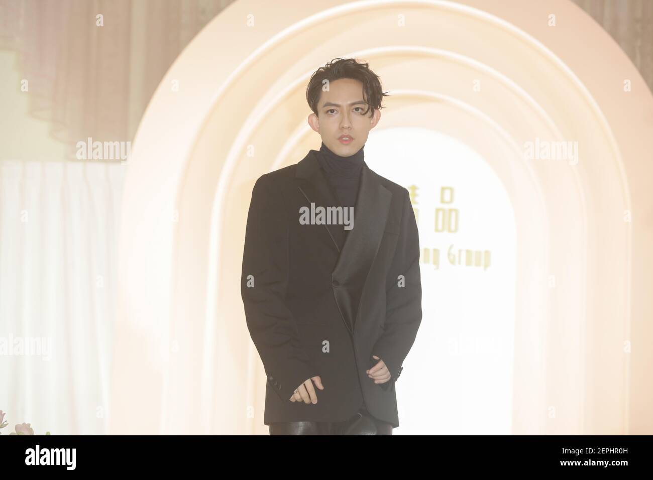 **TAIWAN OUT**--FILE--Taiwanese singer Yoga Lin shows up at a ...