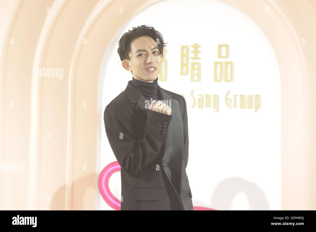 **TAIWAN OUT**--FILE--Taiwanese singer Yoga Lin shows up at a ...