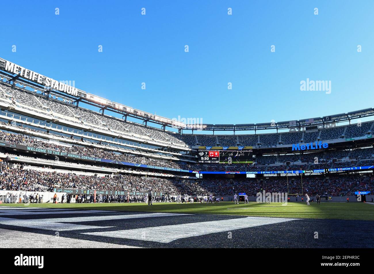 November 16, 2019: General view of MetLife Stadium during the 2019 ...
