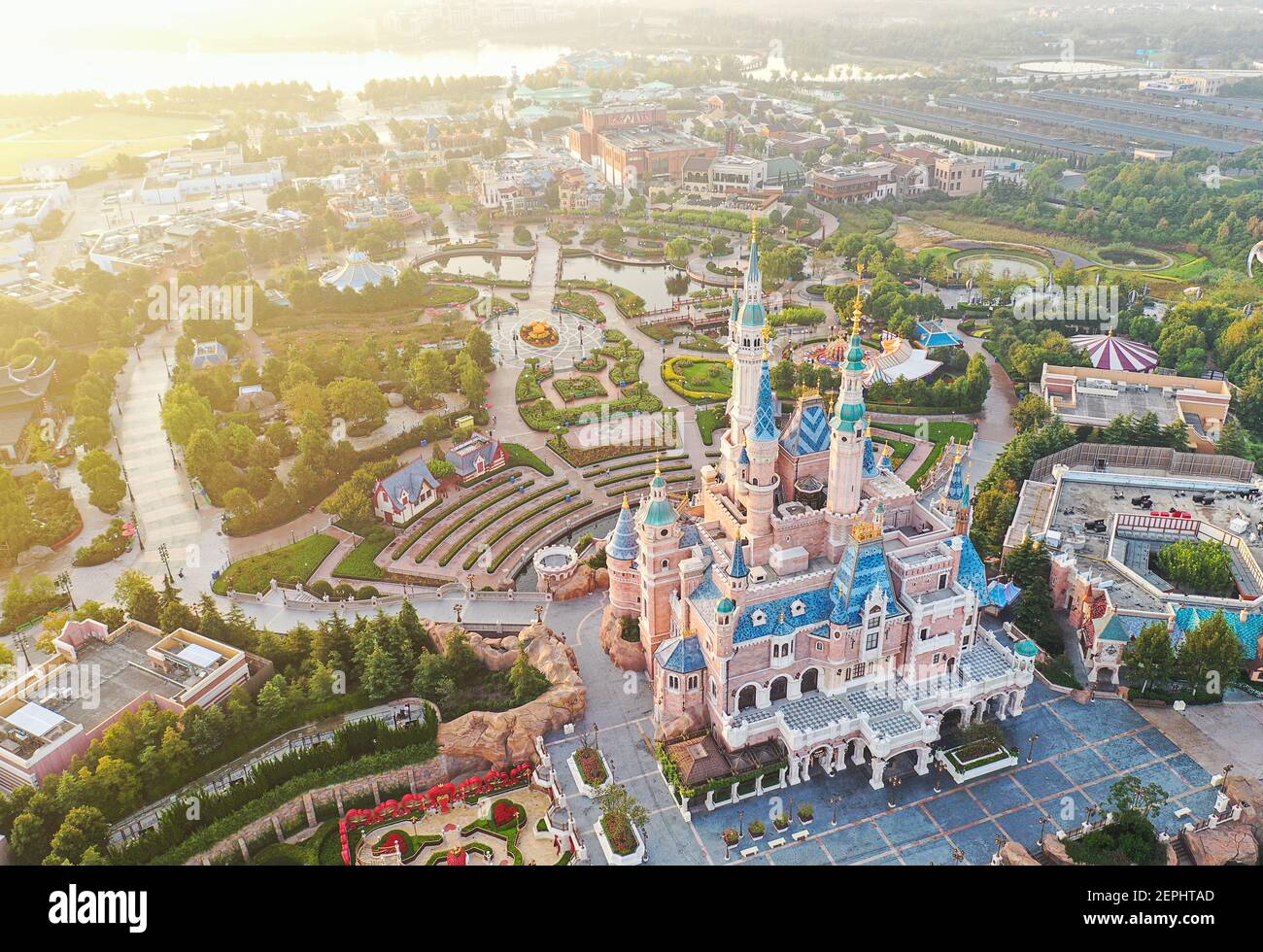 Enchanted storybook castle shanghai High Resolution Stock Photography ...