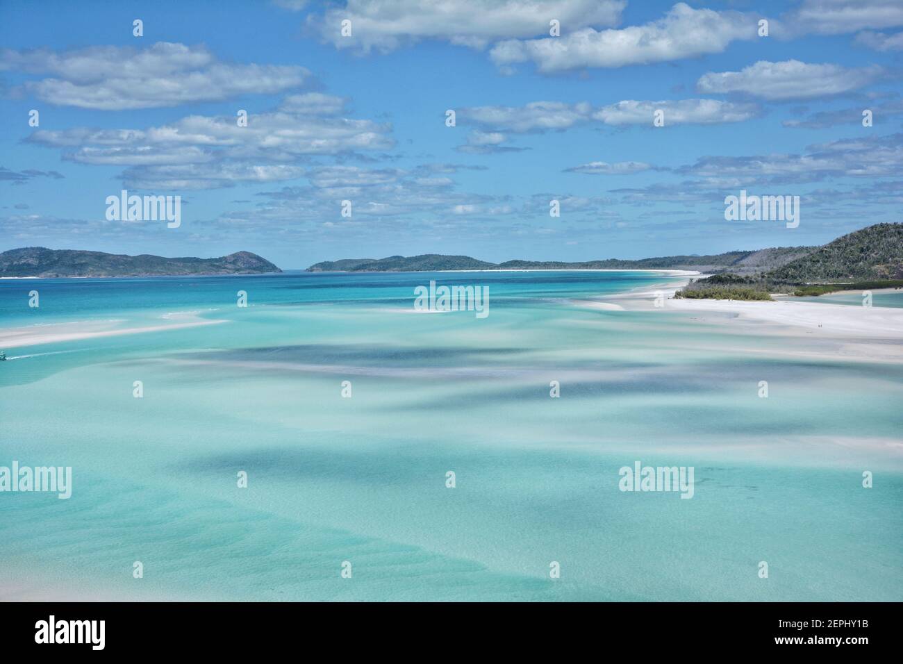 QUEENLAND, CHINA - AUGUST 13, 2019 - White paradise beach in Holy ...