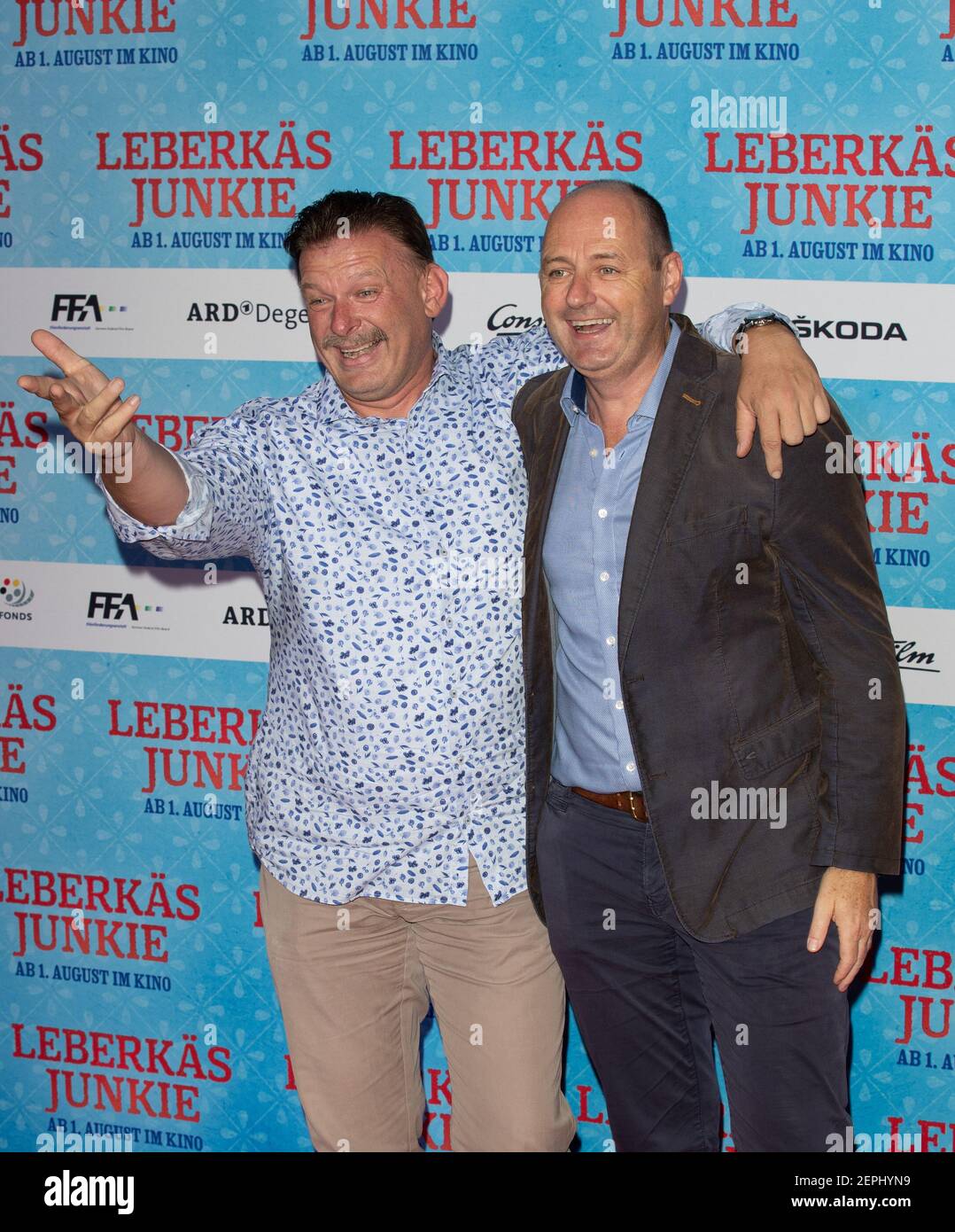 Fritz Scheuermann und Bernhard Ulrich bei der Premiere von ...