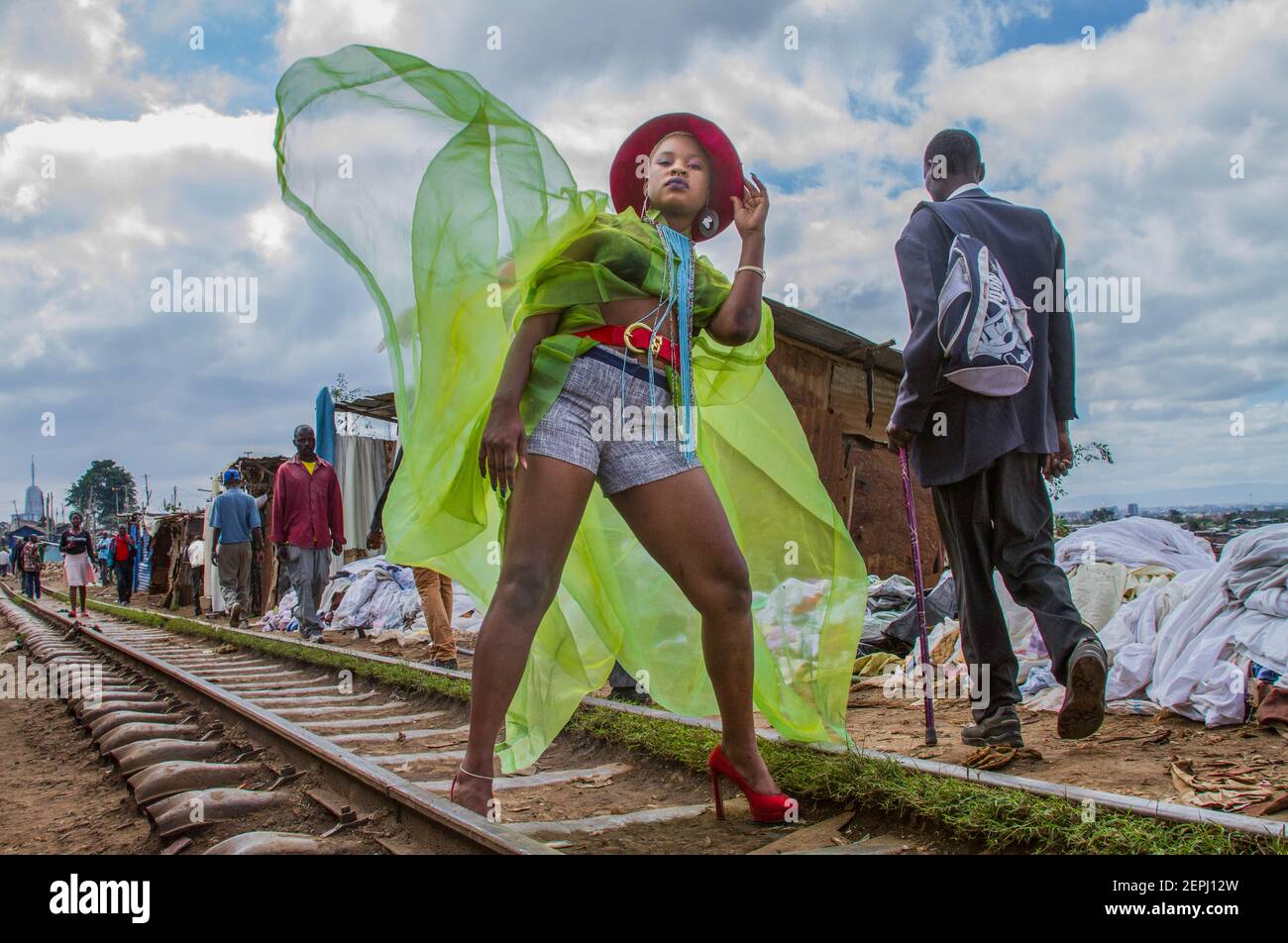 Maureen Adino famously know as (Munira the Star Girl) a famous video vixen poses as she shows ...