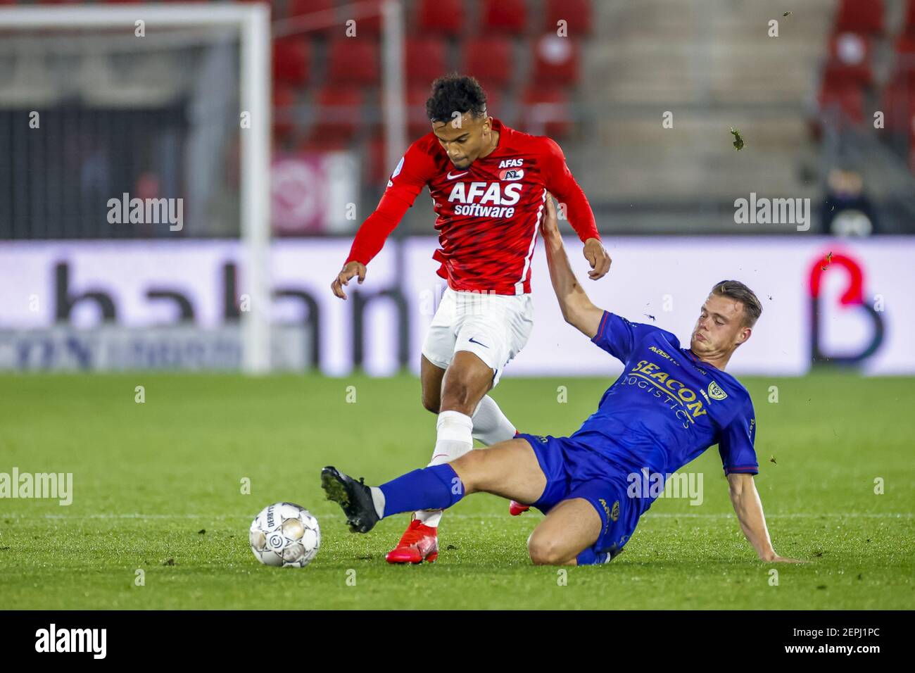 ALKMAAR, 17-10-2020 , AFAS Stadium Dutch Eredivisie Football season 2020 / 2021. AZ - VVV Venlo ...