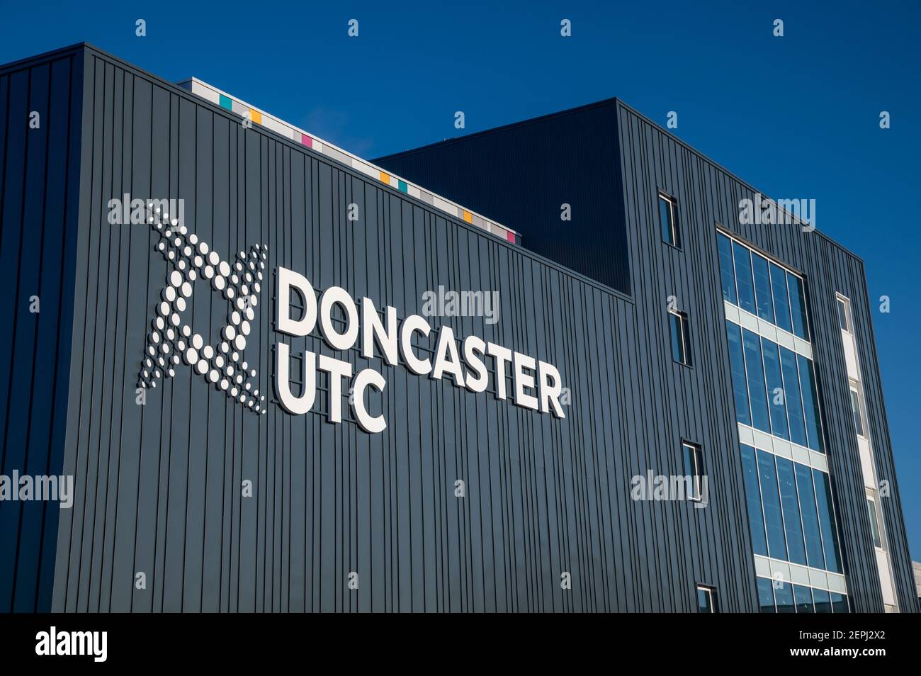 Doncaster UTC Building in Doncaster Civic Quarter, South Yorkshire, UK ...