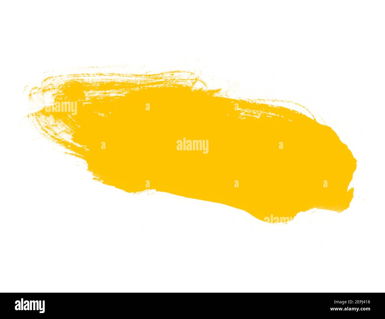 Beautiful yellow watercolor brush backdrop Stock Photo - Alamy
