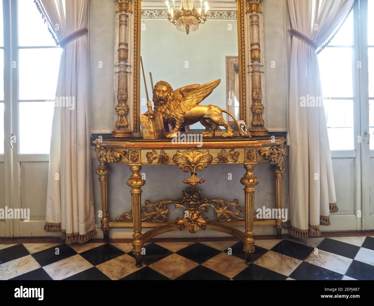Italian Art inside Museo Correr in Venice Stock Photo - Alamy