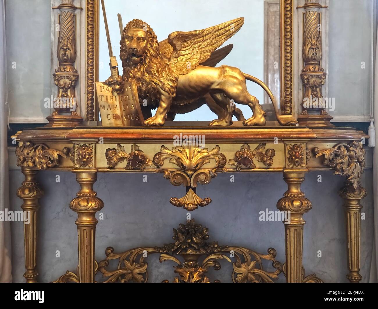 Italian Art inside Museo Correr in Venice Stock Photo - Alamy