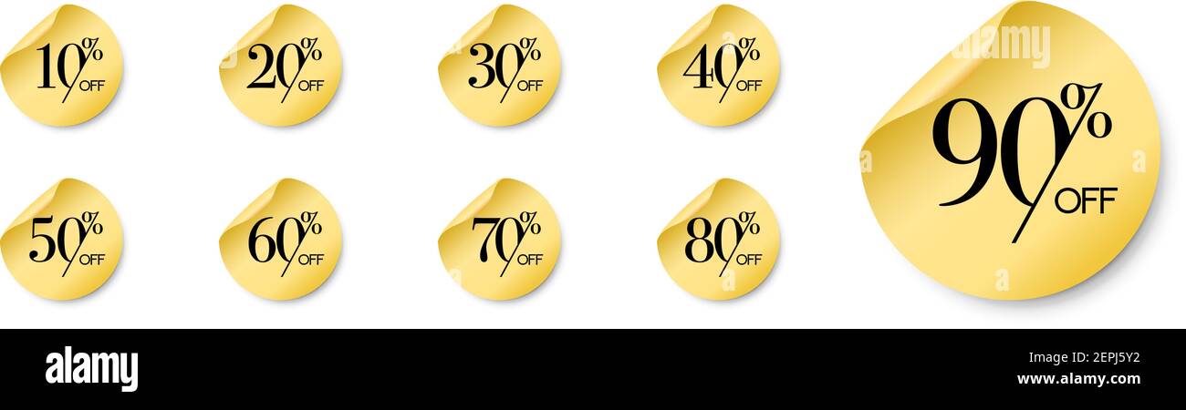 Discount labels tags best Stock Vector Images - Alamy