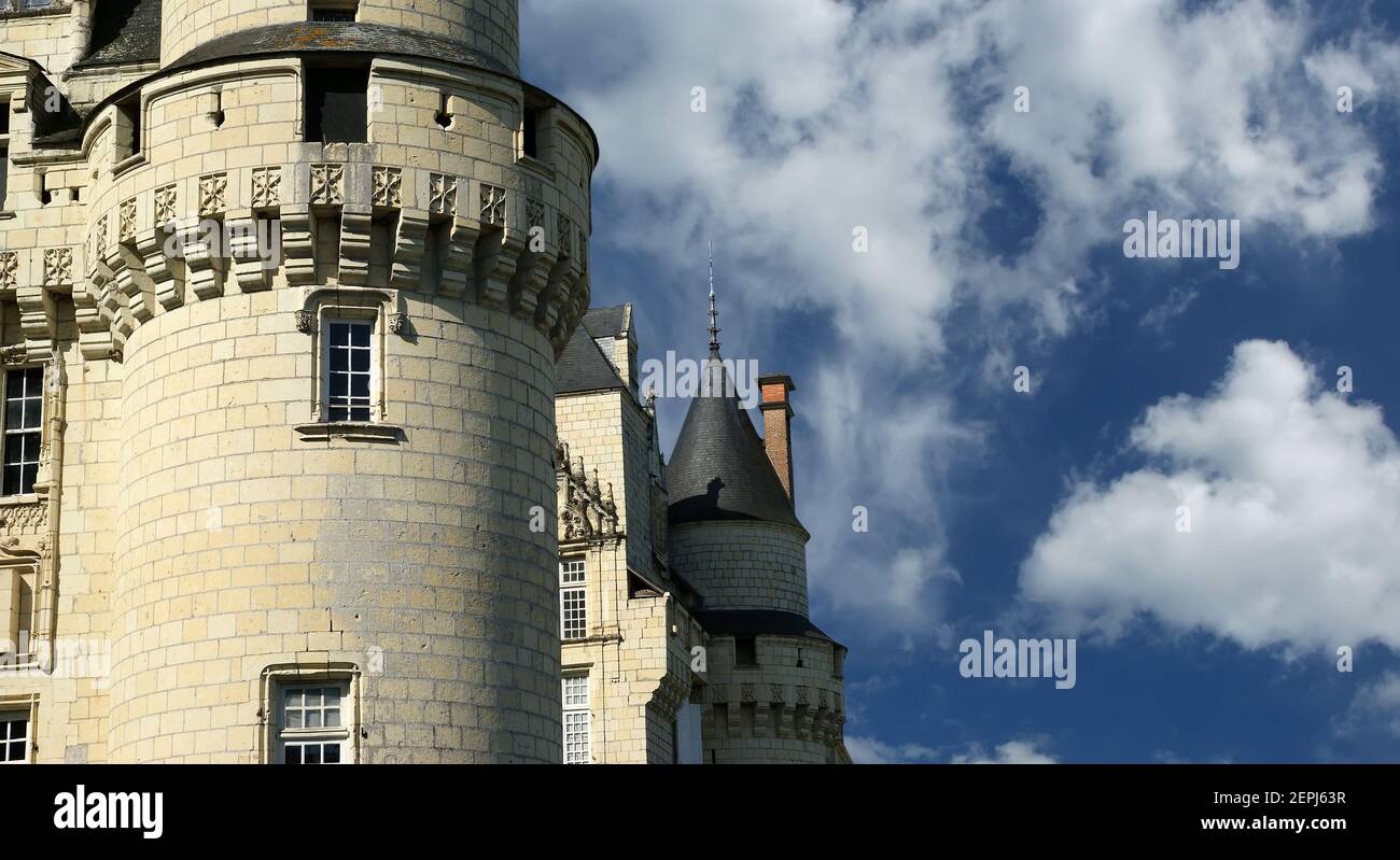 Usse Castle, Loire Valley, France --also known as Sleeping Beauty ...