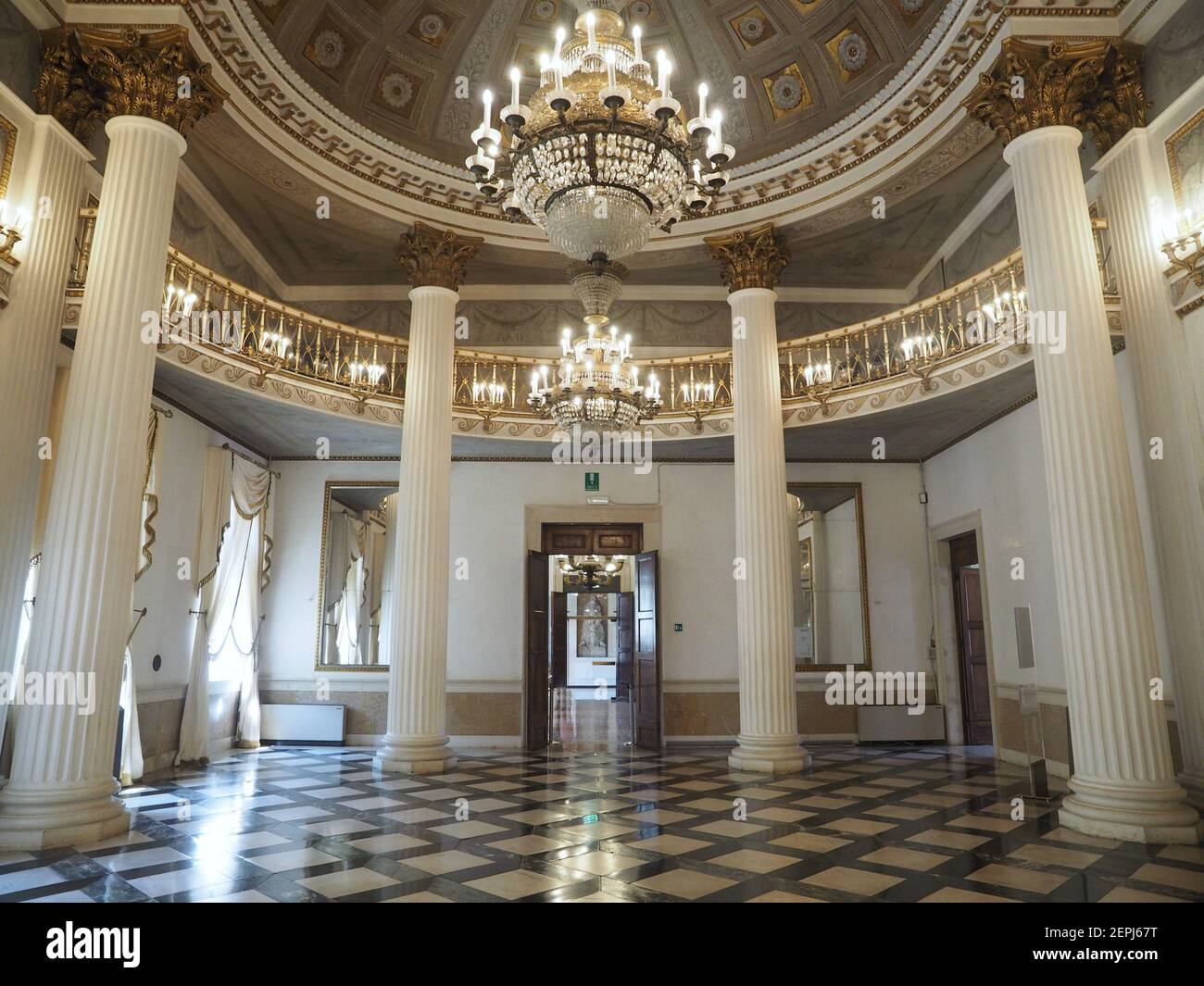 Italian Art inside Museo Correr in Venice Stock Photo - Alamy
