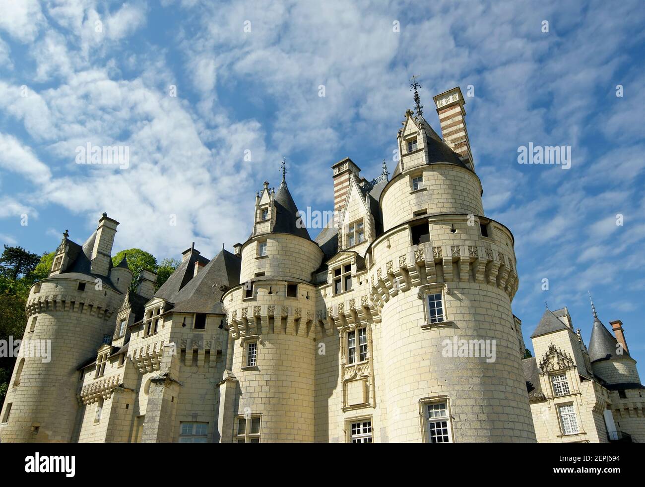 Usse Castle, Loire Valley, France --also known as Sleeping Beauty ...