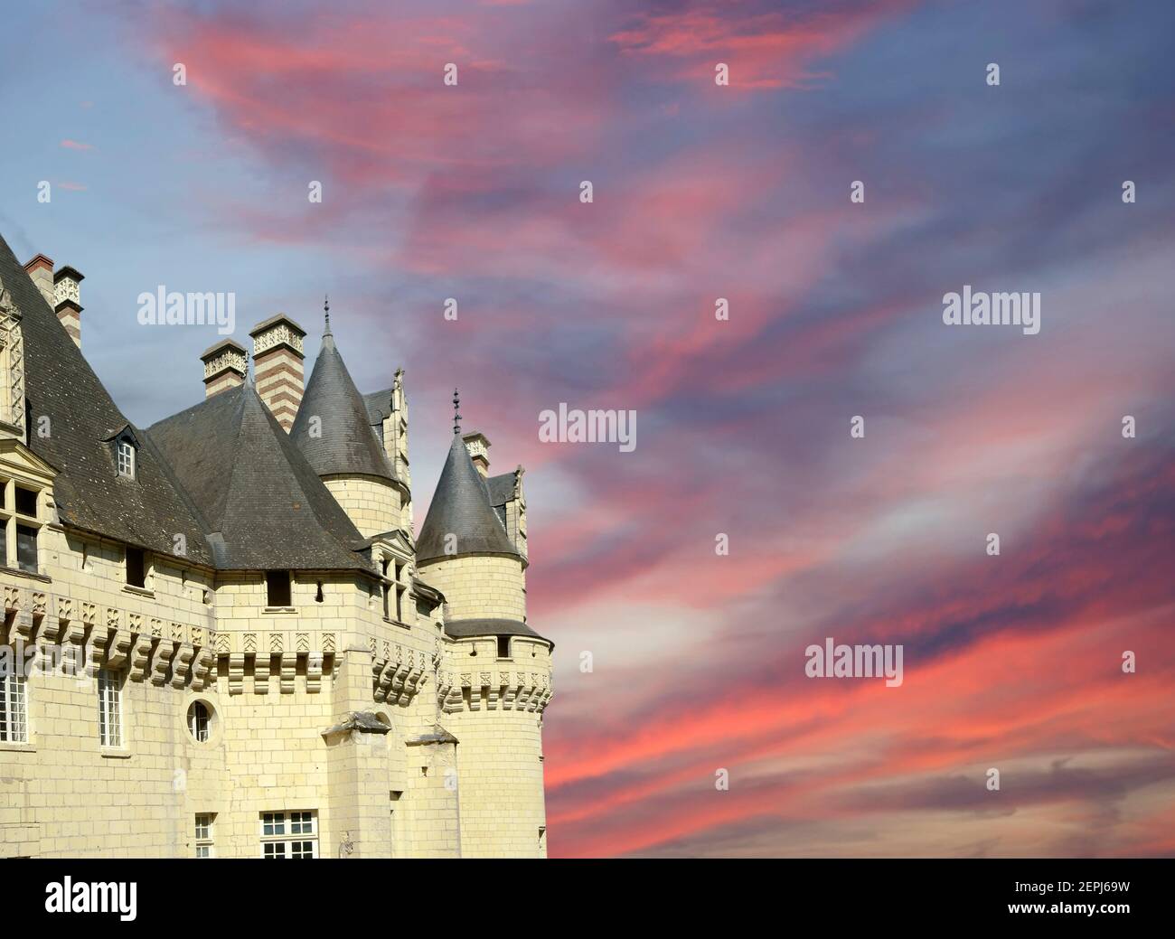 Usse Castle, Loire Valley, France --also known as Sleeping Beauty ...
