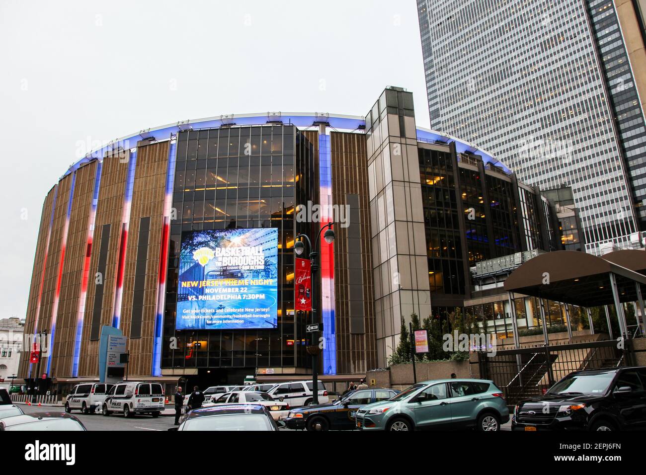 Madison square garden arena hi-res stock photography and images - Alamy