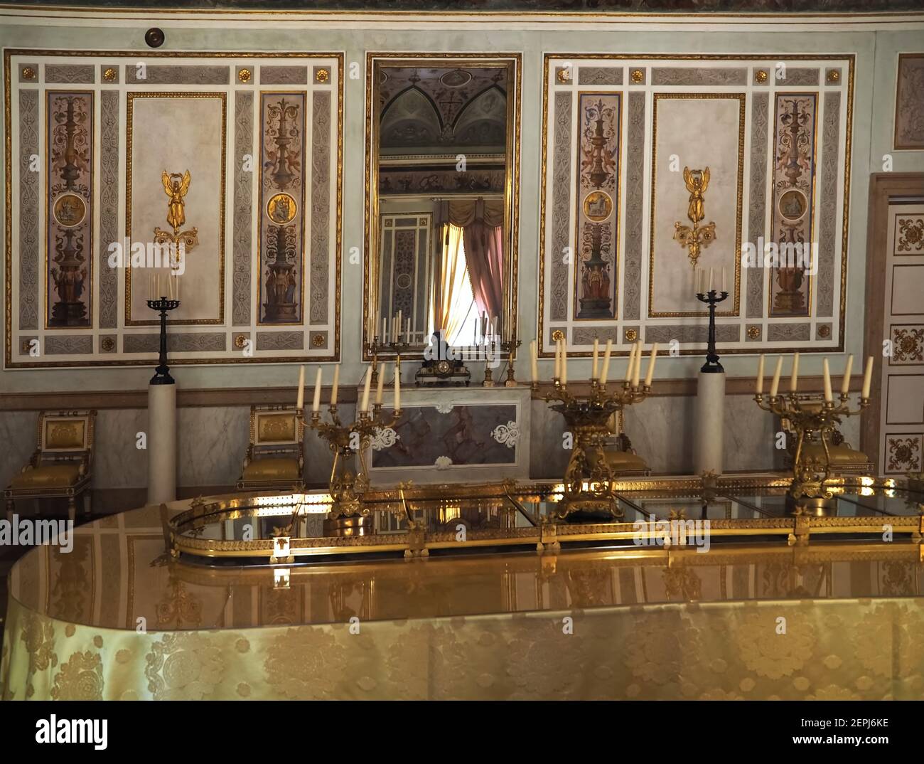 Italian Art inside Museo Correr in Venice Stock Photo - Alamy