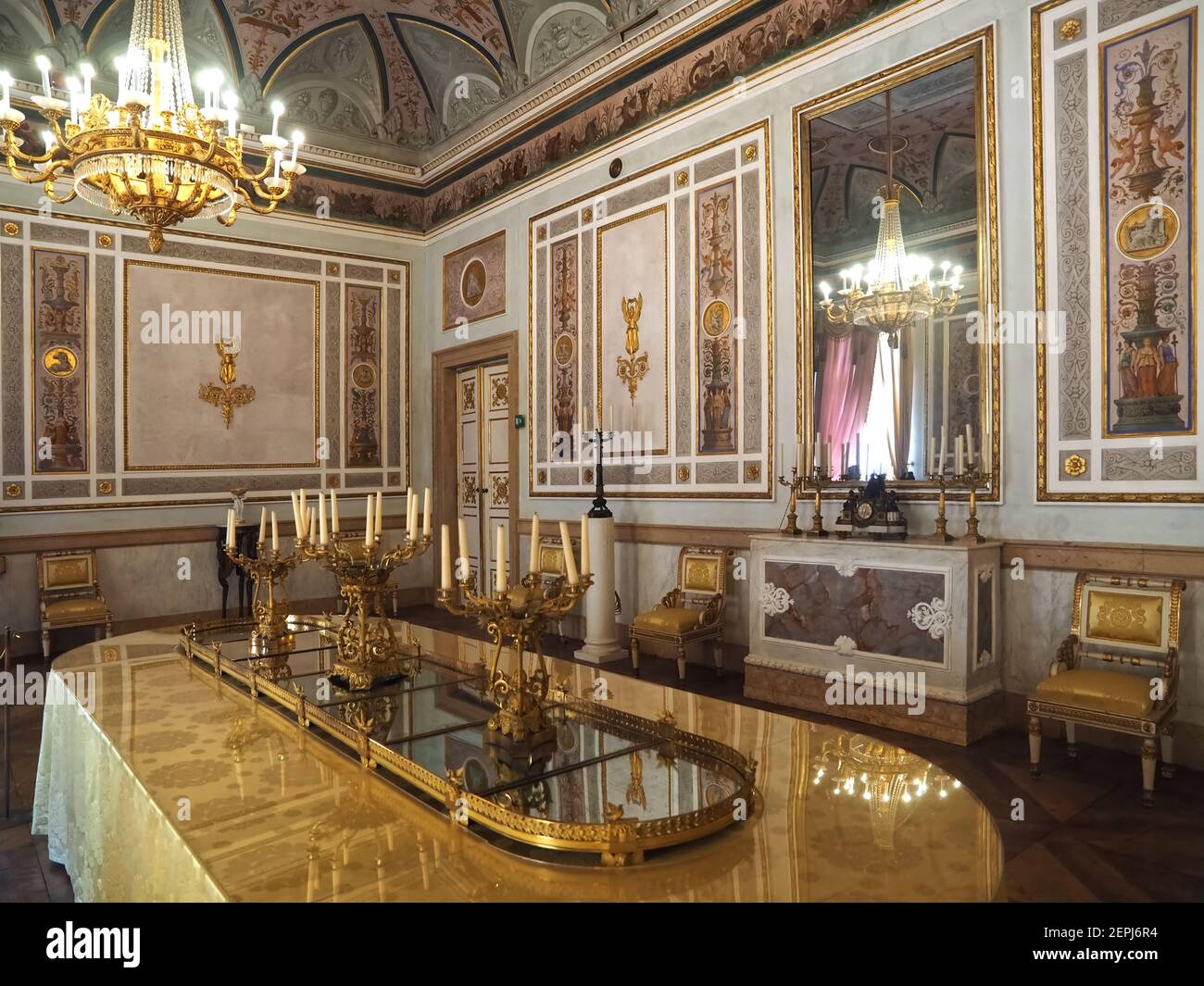 Italian Art inside Museo Correr in Venice Stock Photo - Alamy