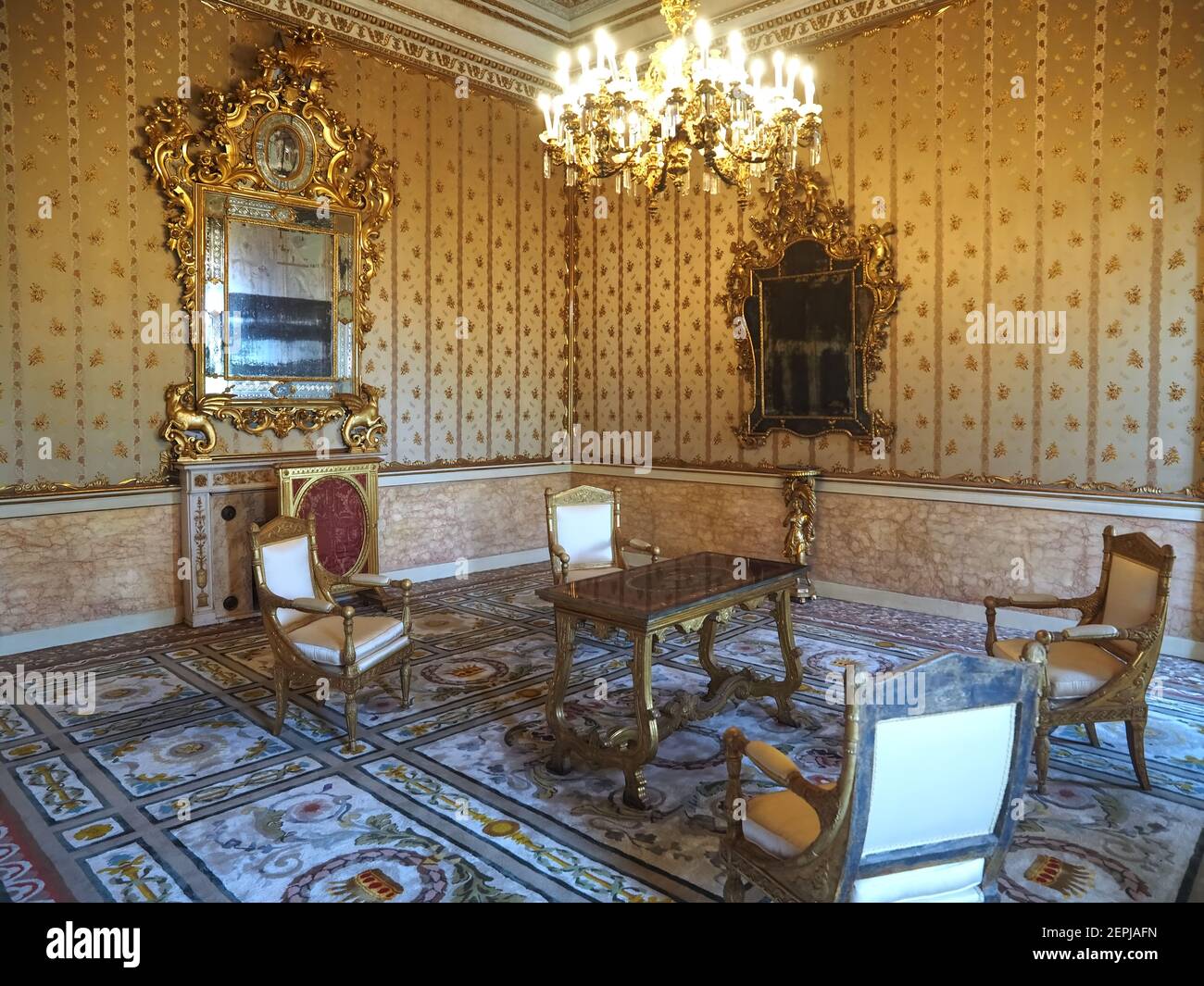 Italian Art inside Museo Correr in Venice Stock Photo - Alamy