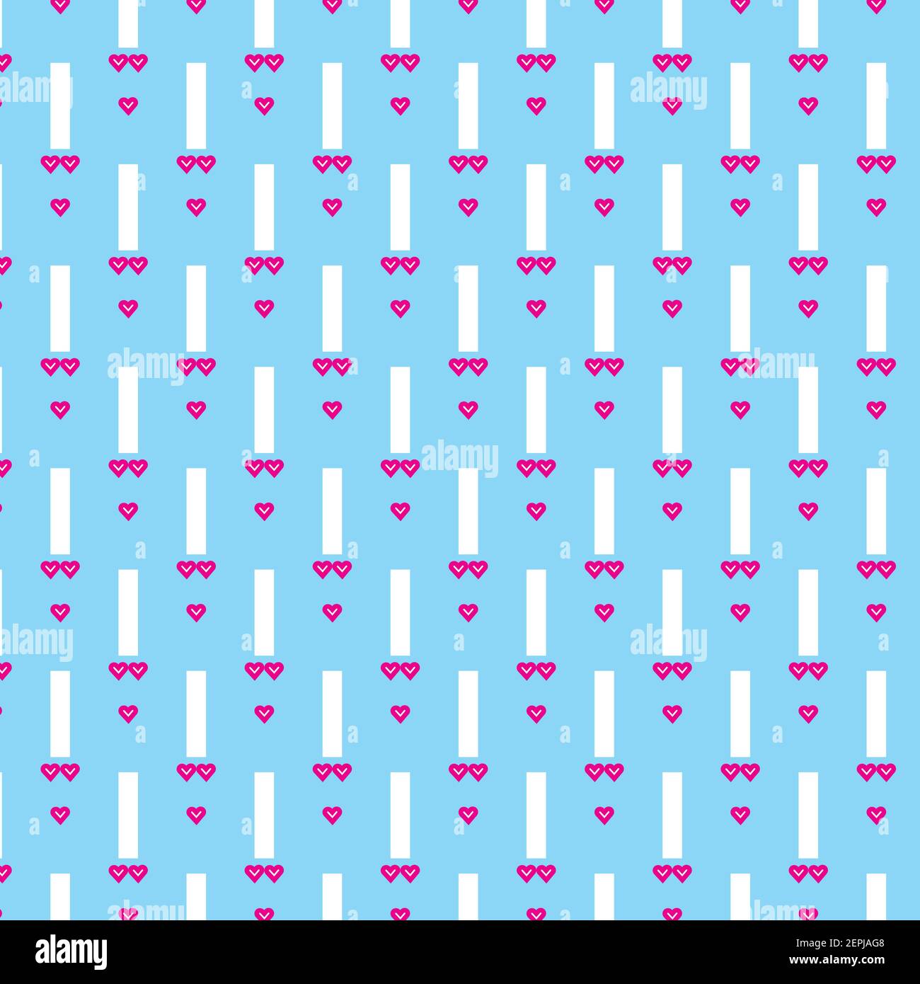 Blue heart vector hi-res stock photography and images - Alamy