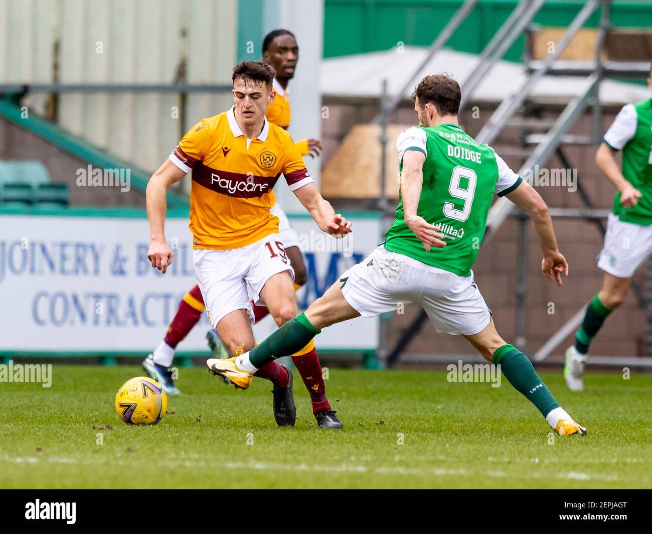 Easter Road, Edinburgh, UK. 27th Feb, 2021. Scottish Premiership ...