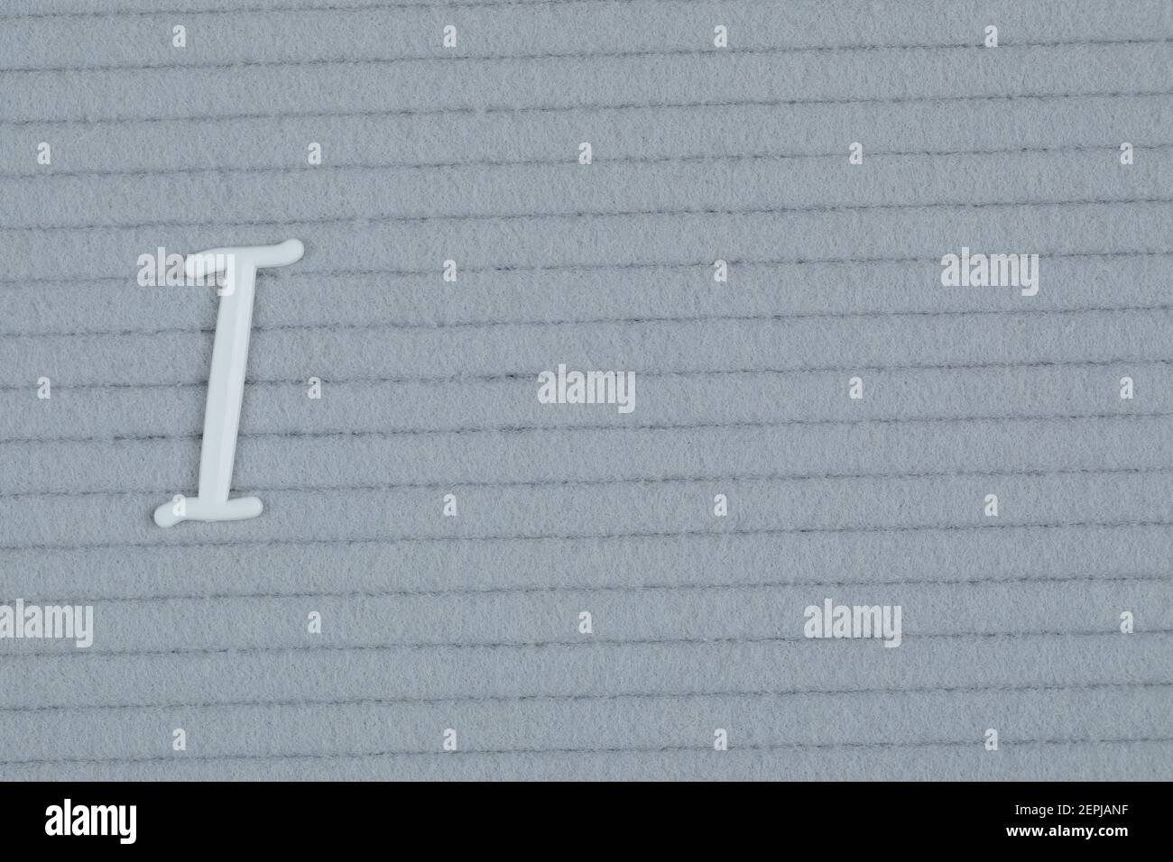 I word embedded on grey background Stock Photo - Alamy