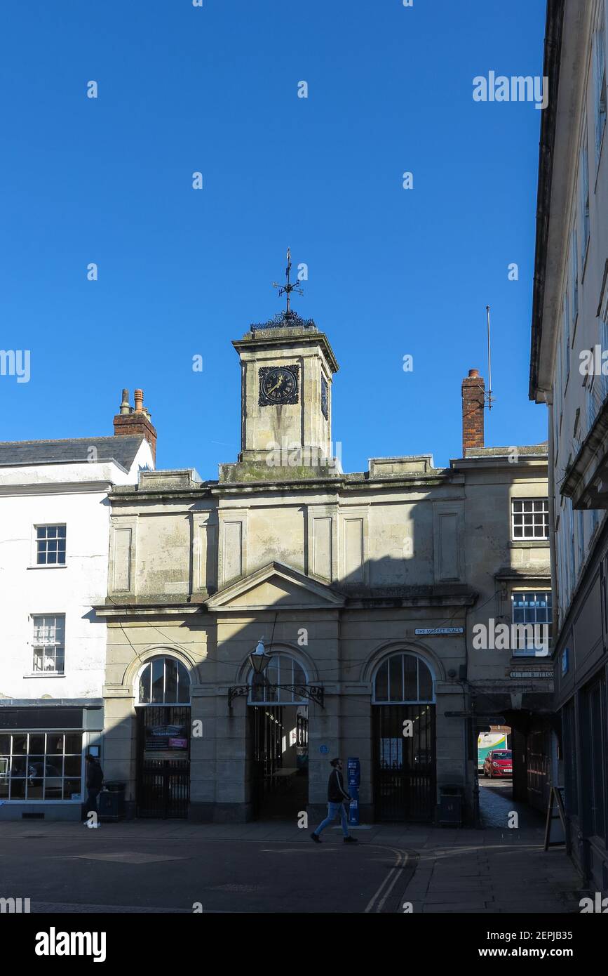 The Shambles Market Hall, The Market Place, Devizes, Wiltshire Stock ...