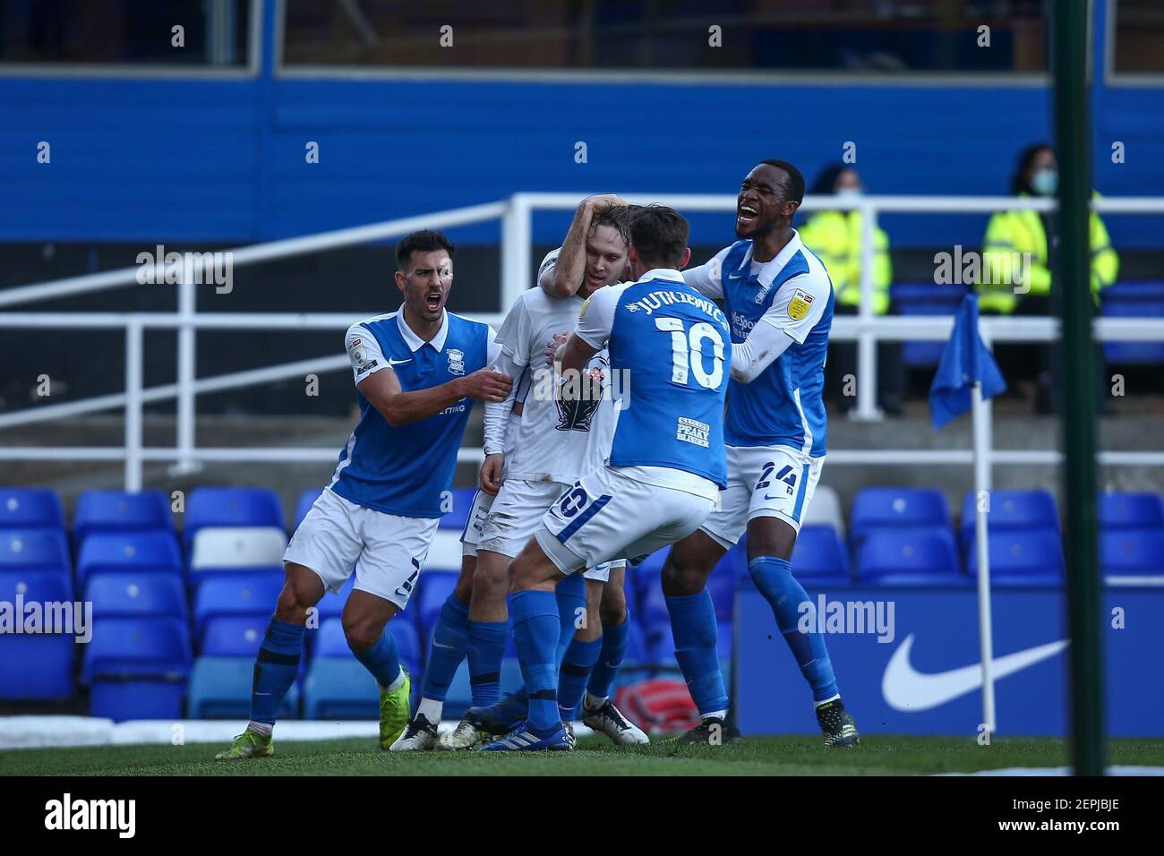 Birmingham, UK. 27th Feb, 2021. Alen Halilovic #35 of Birmingham City ...