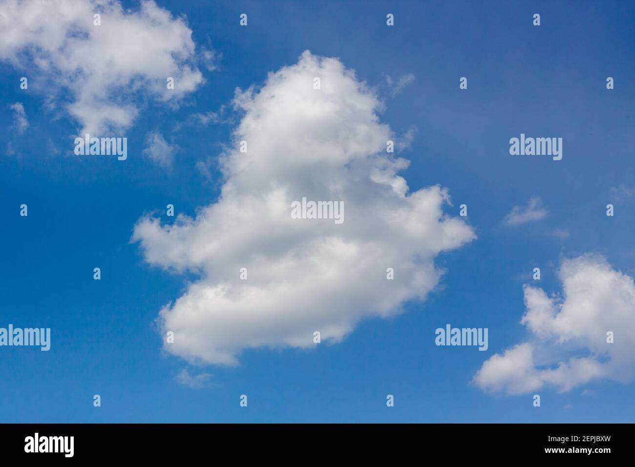 blue sky with clouds background backdrop with clouds Stock Photo - Alamy