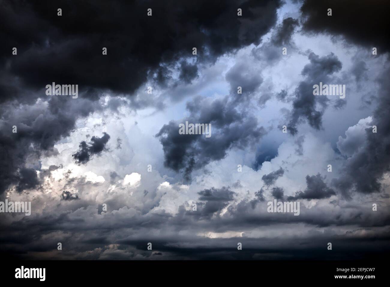 Dark and Dramatic Storm Clouds Area Background Stock Photo - Alamy