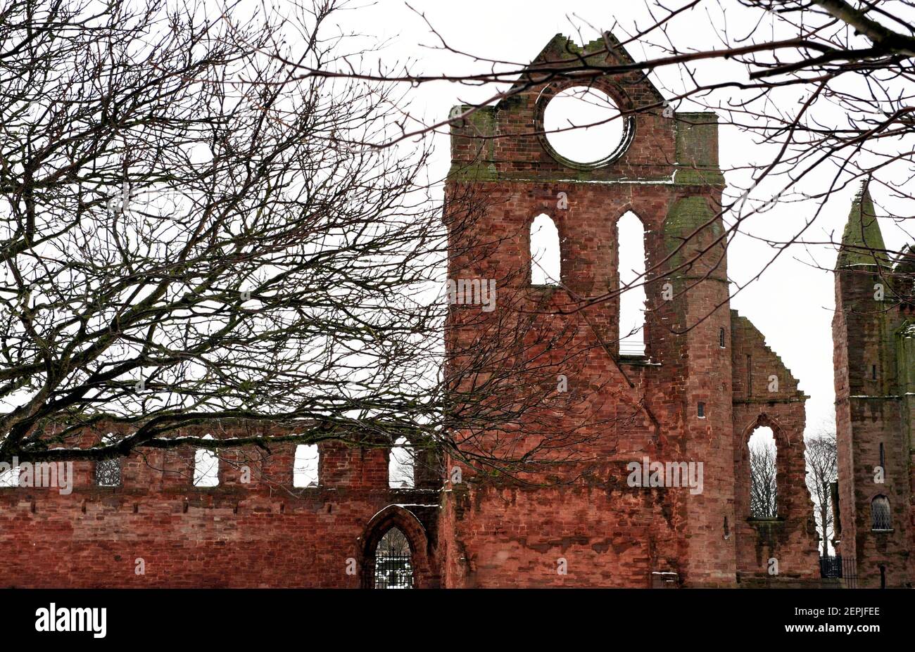 Arbroath abbey hi-res stock photography and images - Alamy